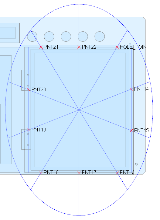 Rectangular hole patterns for flanges - PTC Community