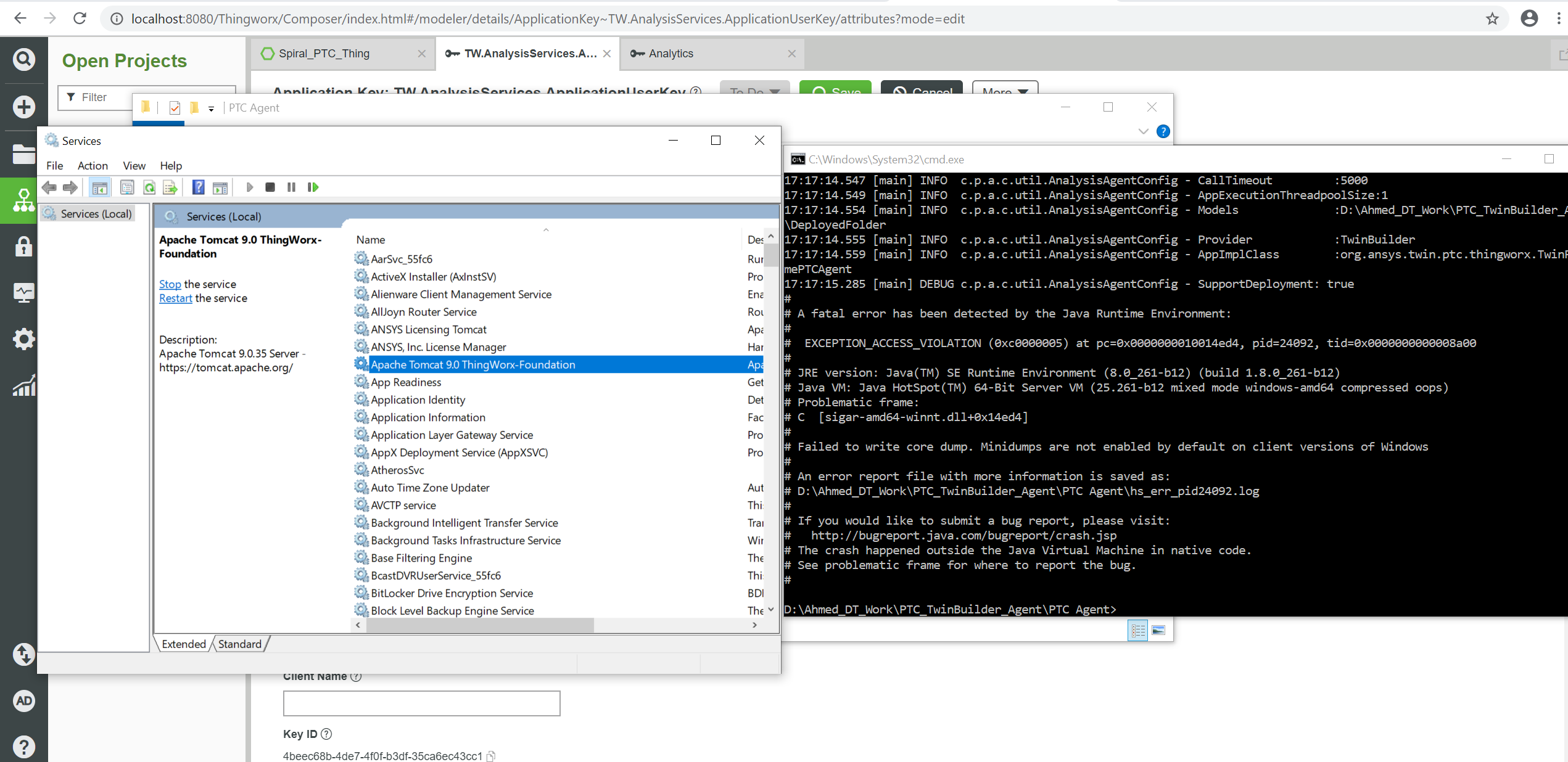 URL and APPKEY - PTC Community