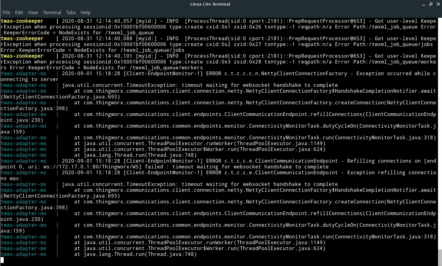 Solved: Connect thingworx analytics to thingworx core - PTC Community