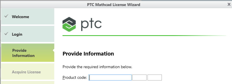 License Setup - No Product Code on Fulfillment Let... - PTC Community