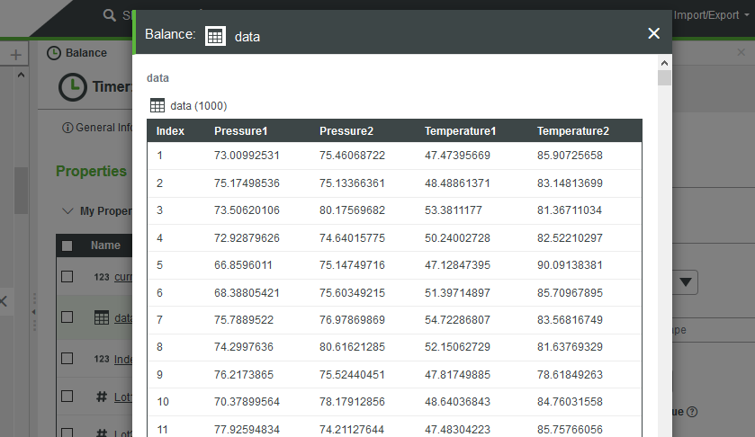 Uploading and changing data into infotable - PTC Community