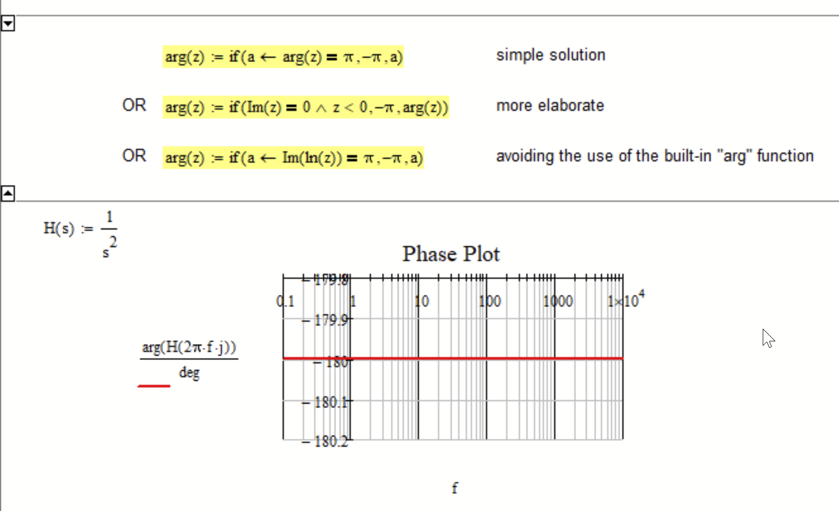 Solved: Phase Plot Error - Bode Diagrams - PTC Community