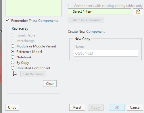 Replace - Default "Replace by..." ? - PTC Community