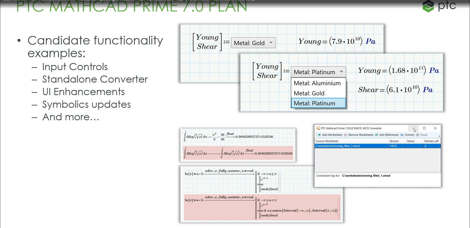 Mathcad Prime 7.0 - PTC Community