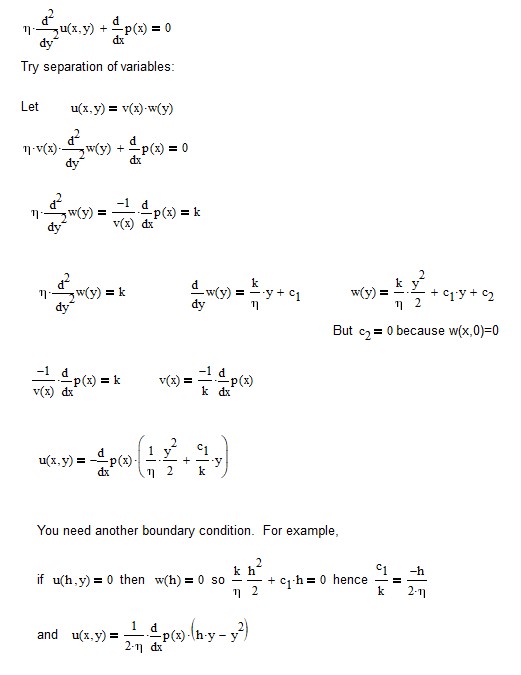 Solving Ode With 2 Independant Variables Ptc Community