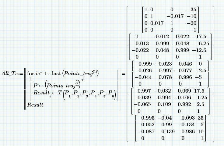 Transformation matrix - PTC Community