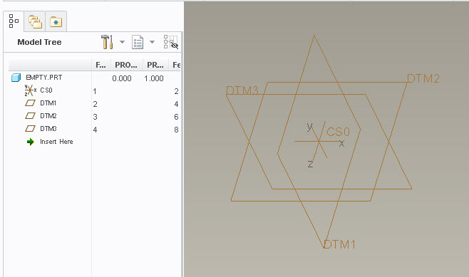 CREO 4.0 Lost in Coordinate system DEFAULT_CSYS VS... - PTC Community