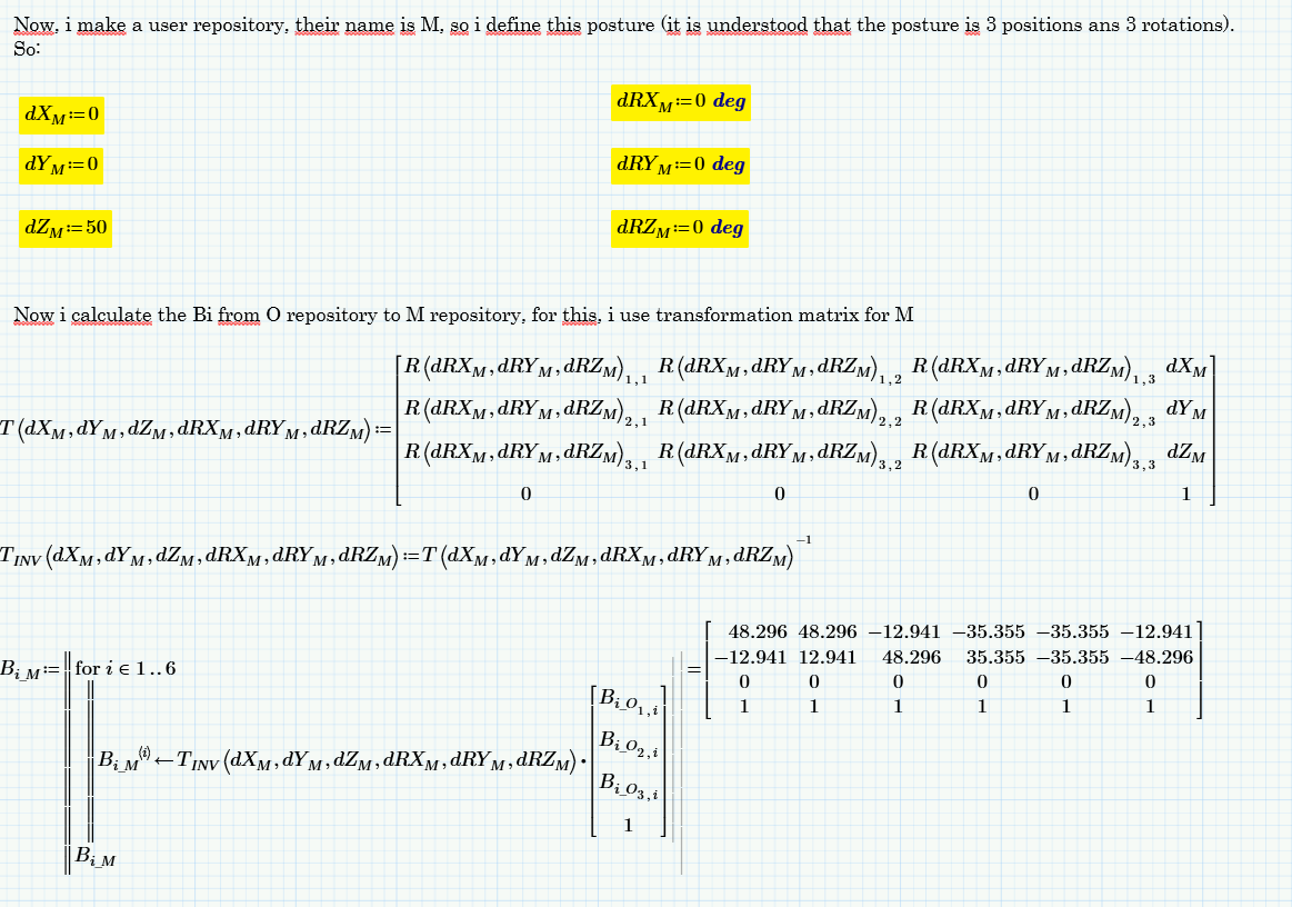 Transformation matrix - PTC Community