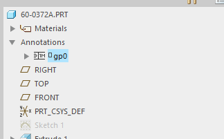 GD&T deletion in Creo 4.0 - PTC Community