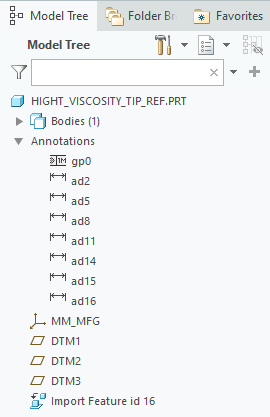 Solved: Show annotations / Gtol in External inheritance or... - PTC ...