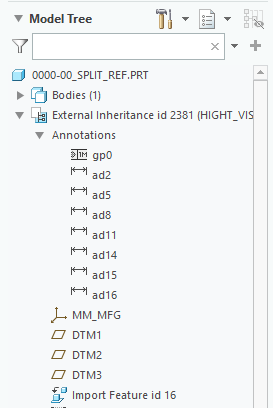 Solved: Show annotations / Gtol in External inheritance or... - PTC Community