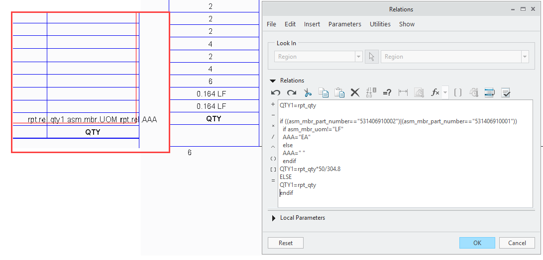 Solved: Repeat Region issue ! - PTC Community