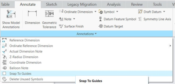 Solved: Creo 4 Balloon and Note Placement Snapping Constra... - PTC ...