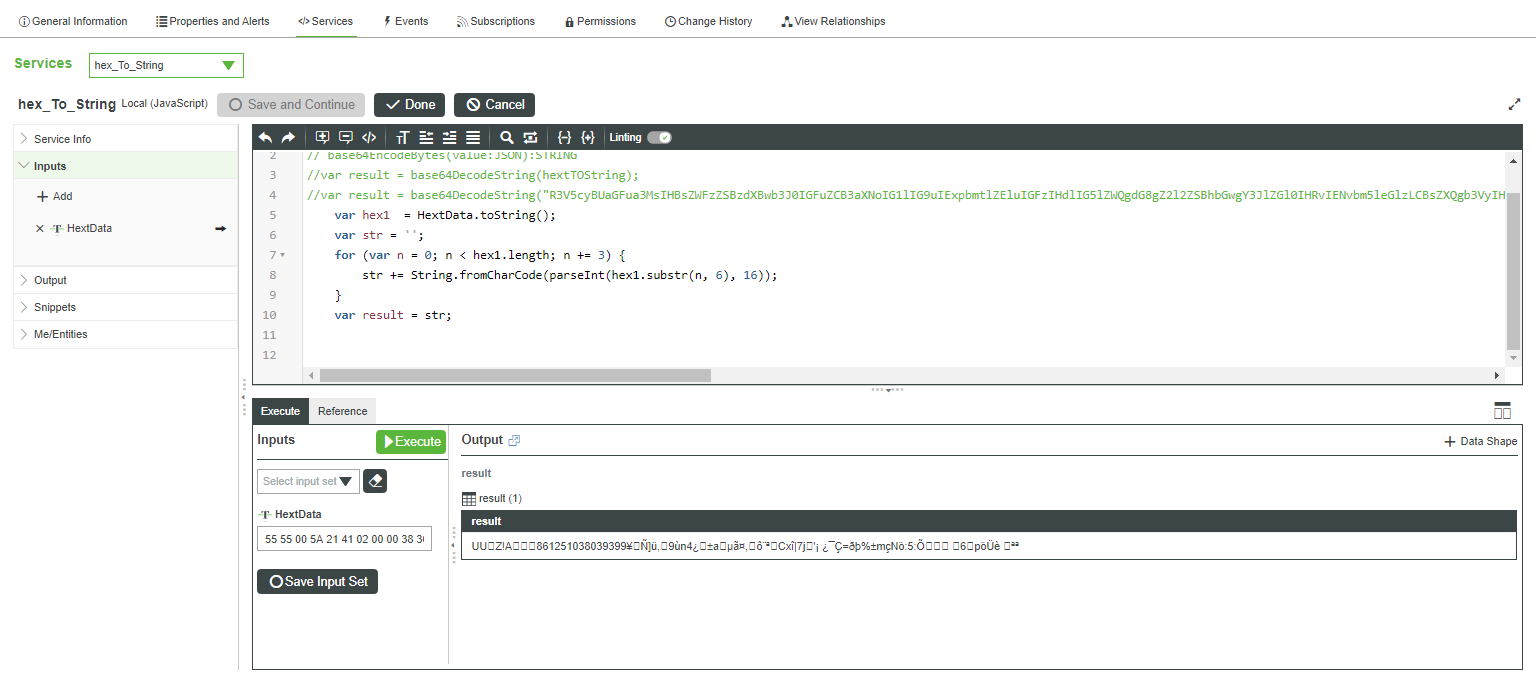 Convert Hexadecimal Data Into Text Or Redable Form Ptc Community