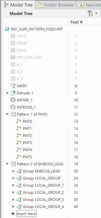 Holes following 3D-curve - PTC Community