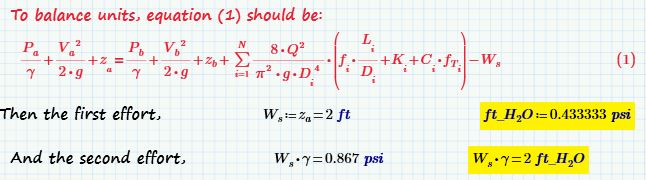 Solved: MathCAD Units Help - PTC Community