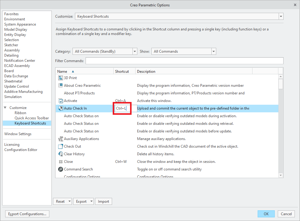Shortcuts - PTC Community