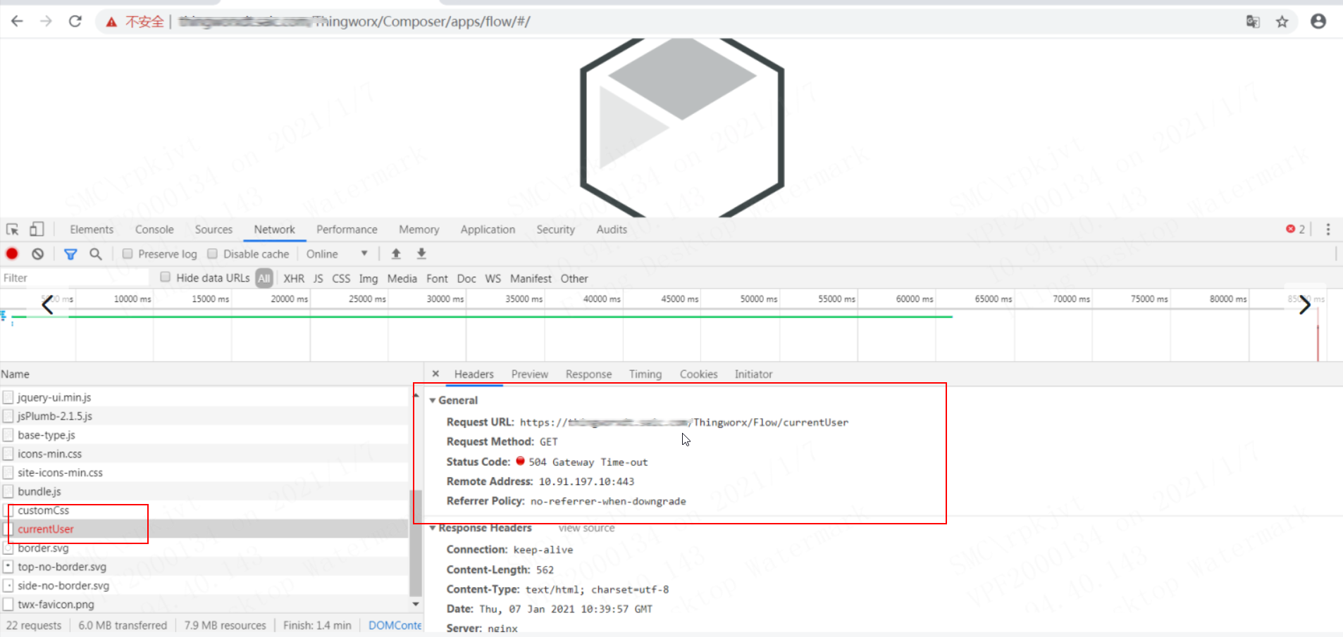 Cannot launch ThingWorx flow in ThingWorx 9.1.0 - PTC Community
