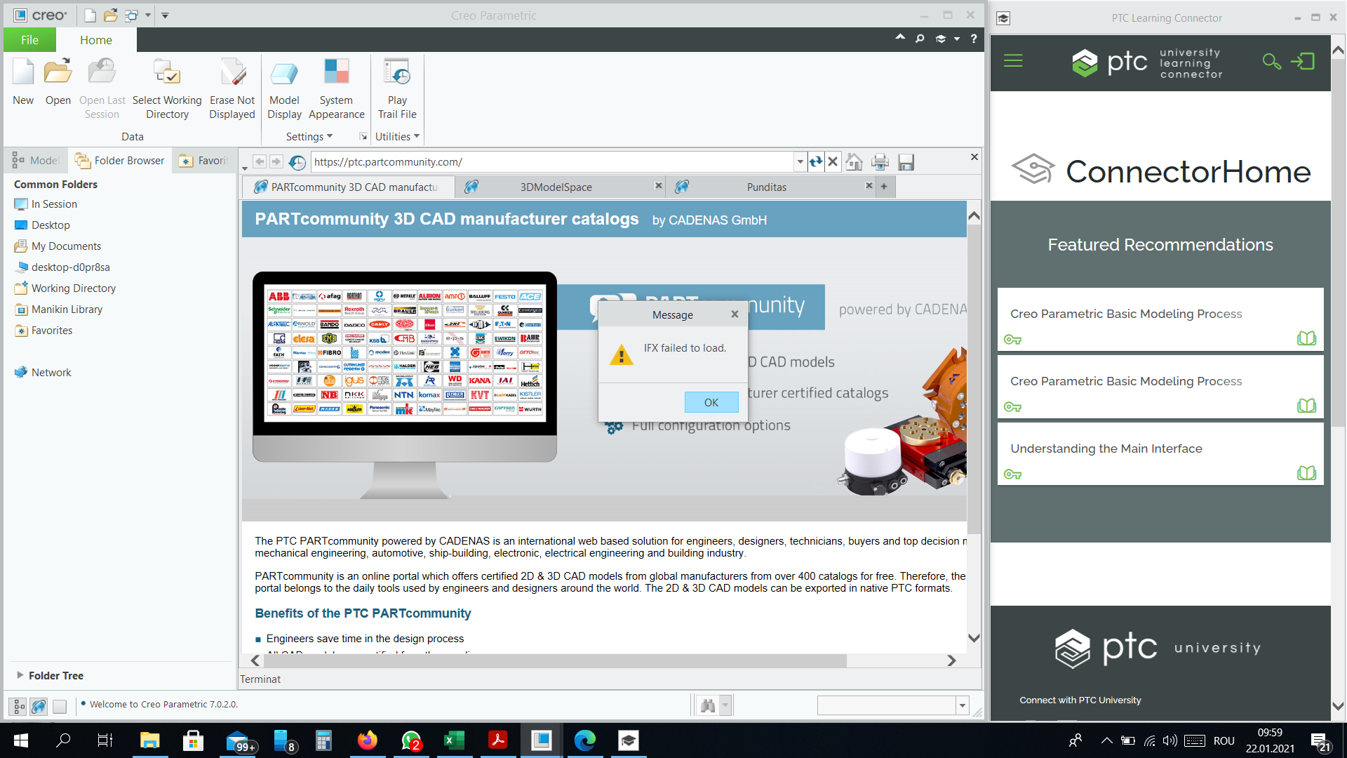CREO 7 STUDENT VERSION - INSTALL PROBLEM - PTC Community