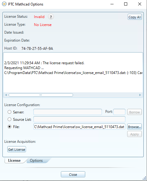 Solved: Activation - PTC Community