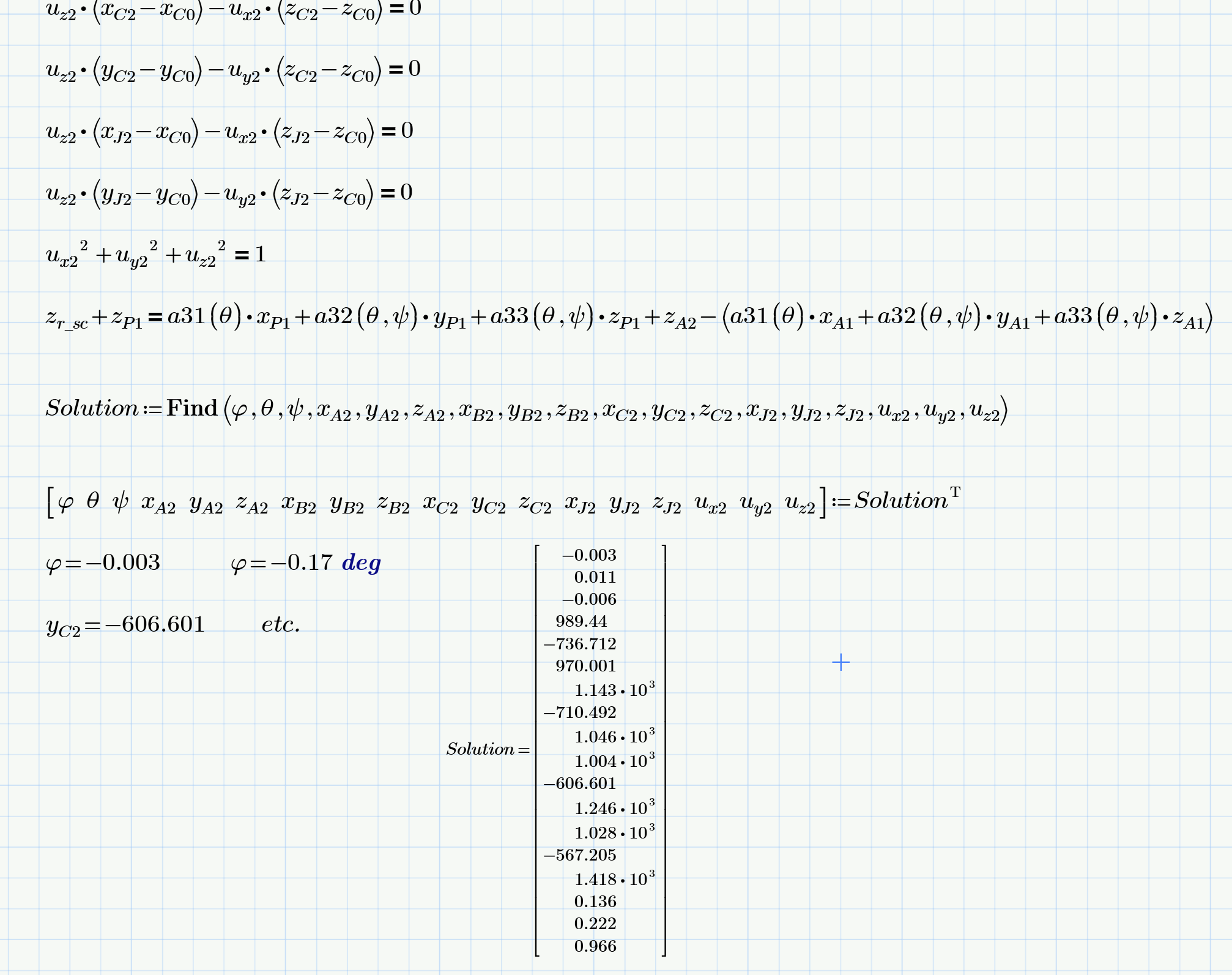 Solved Solving Nonlinear System Ptc Community