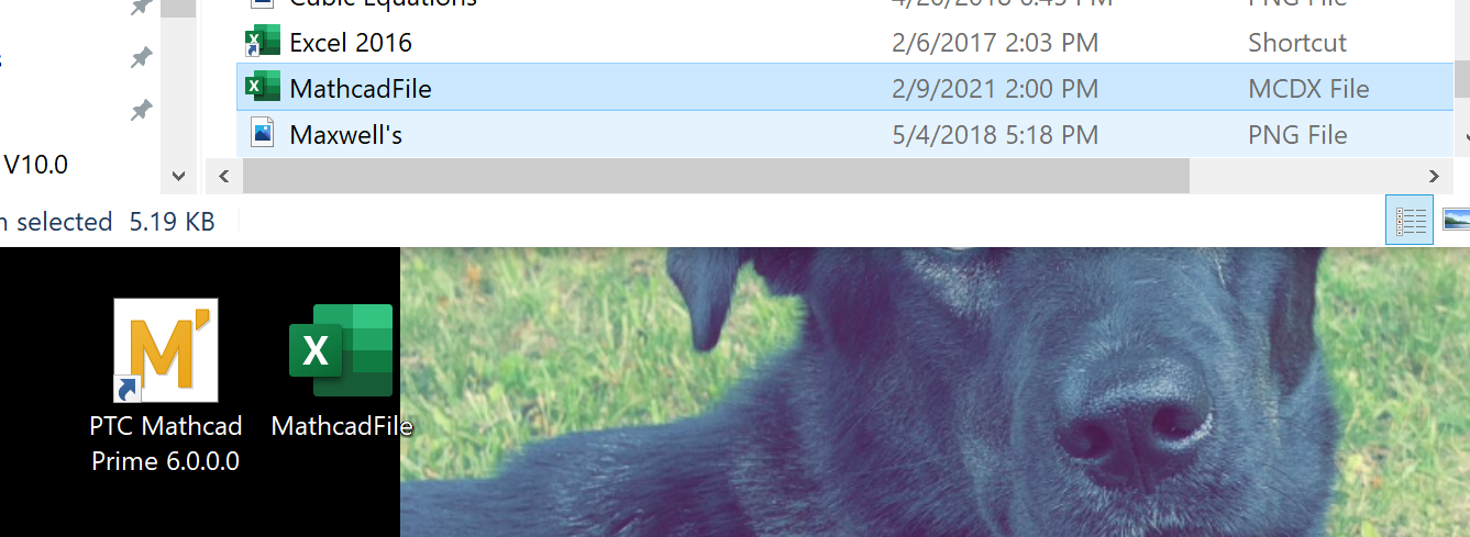 Mathcad 6.0 Files Saving As Excel Files - PTC Community