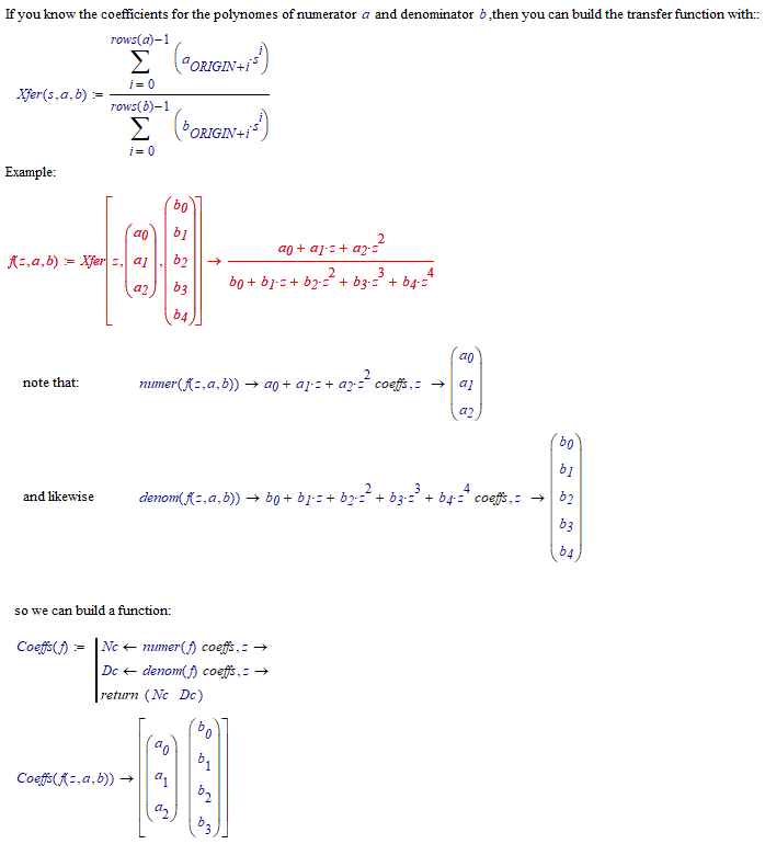 Extraction of Transfer Function Coefficients/Trans... - PTC Community