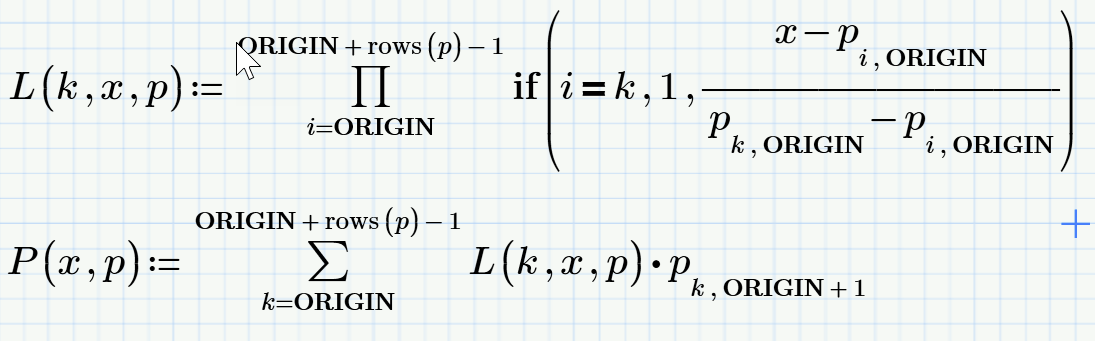 Solved Implementation Of Lagrange Interpolation Ptc Community