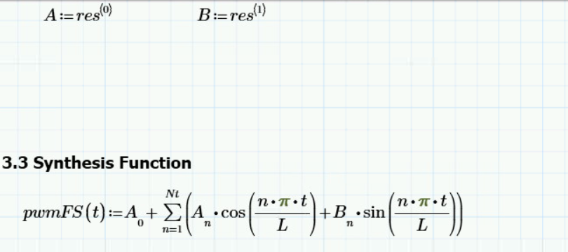 Creating a pulse train out of fourier transform - PTC Community