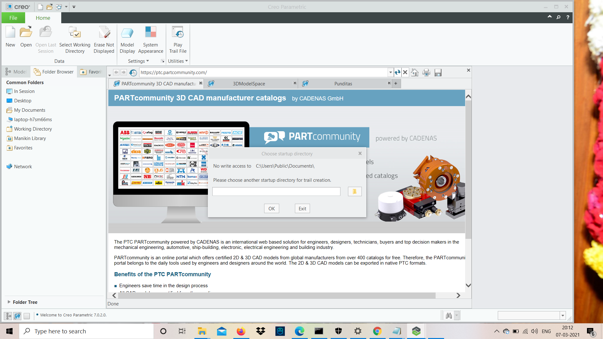 PTC 7.0 student edition ''LICENSE REQUEST FAILED F... - PTC Community