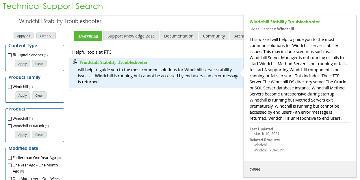 Introducing eSupport tools to help you troubleshoo... - PTC Community