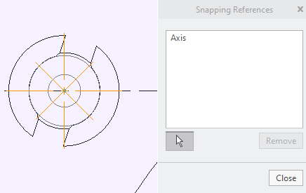 Solved: Creo drawing create centre line - PTC Community