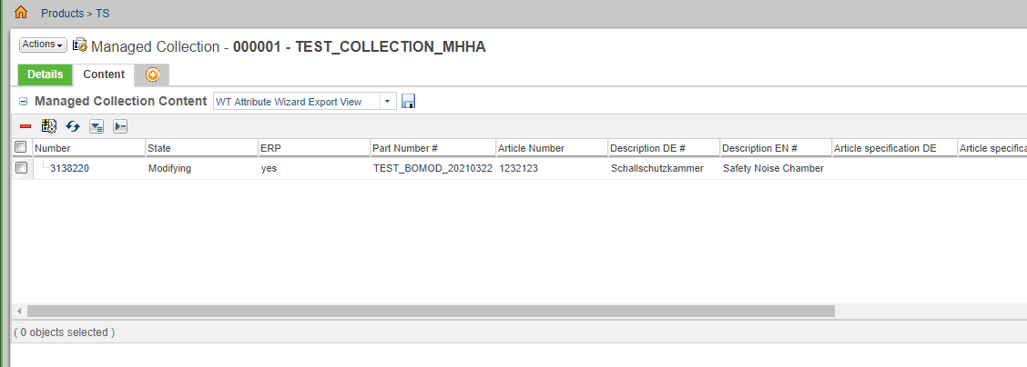 Solved Export Table From Managed Collections Ptc Community