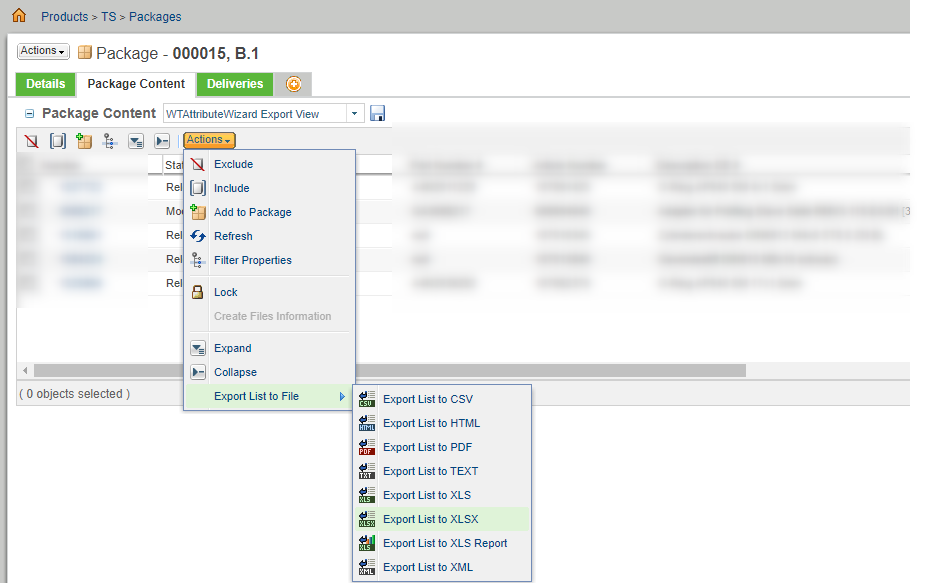 Solved: Export Table from Managed Collections - PTC Community