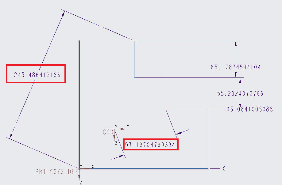 Solved In Drawing Is There Easier Way To Dimension From Ptc