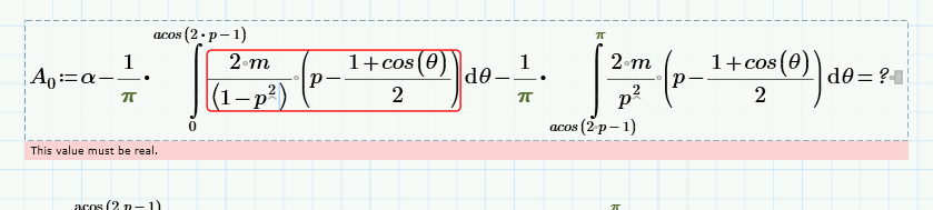 Solved: 'This value must be real' error - PTC Community