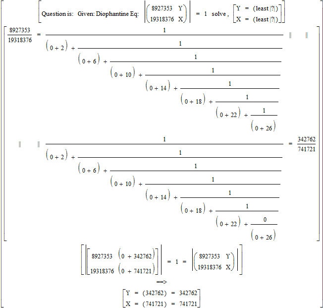 Diophantine Linear Equation ? - PTC Community