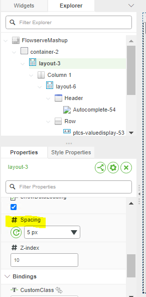 Solved Not Able To Find Layout Widget In Thingworx 90 Ptc Community