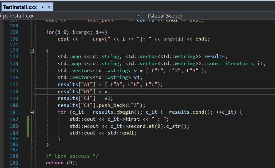 Solved Unable To Use C Libraries Like Map Vector Ptc Community