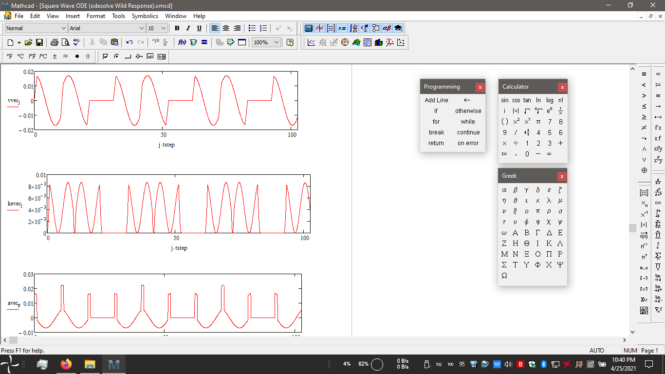 Two Square Wave Vibration Examples - PTC Community