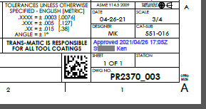 Version (Revision + Iteration) on drawing? - PTC Community