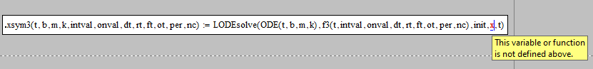 Solved: output of odesolve - PTC Community