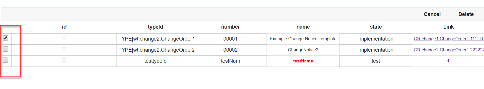 Solved Advanced Grid Select All To Delete Ptc Community