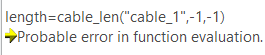Solved: Cable Length Parameter - PTC Community