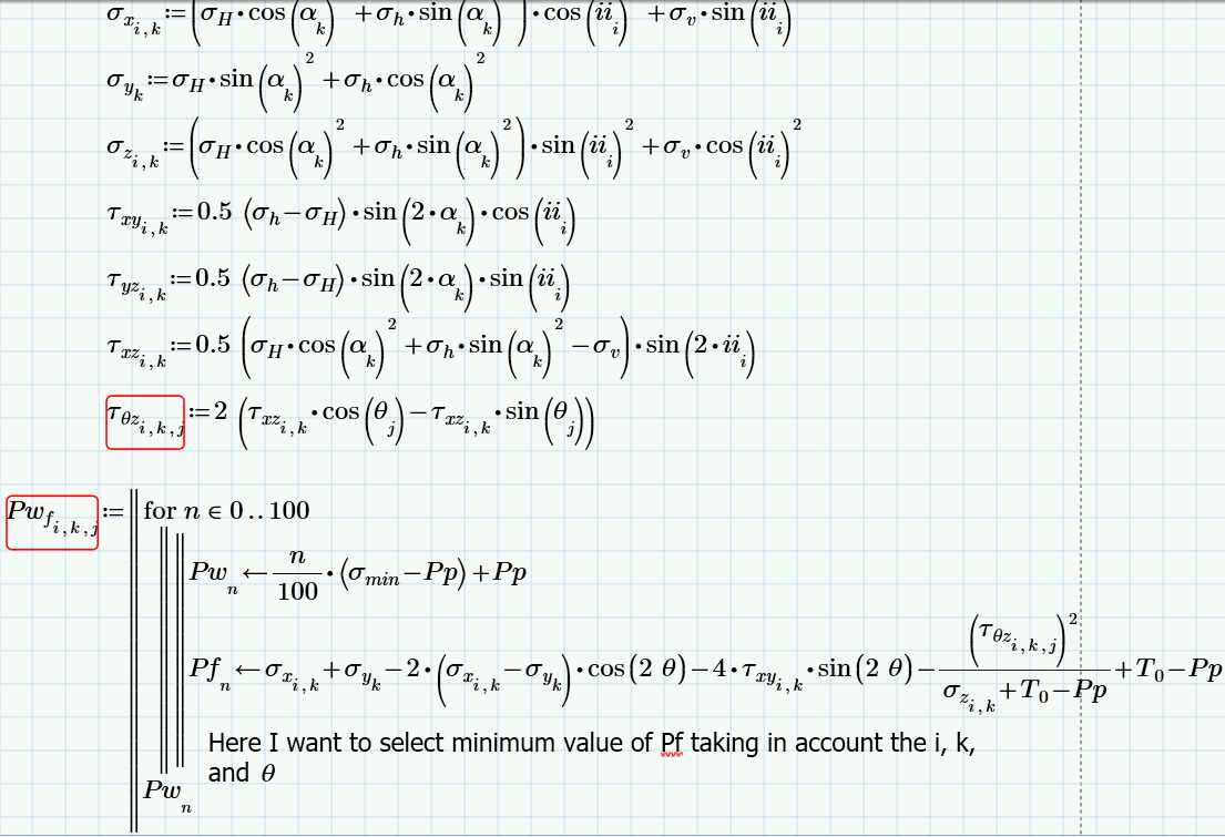Matrix with three independent parameters - PTC Community