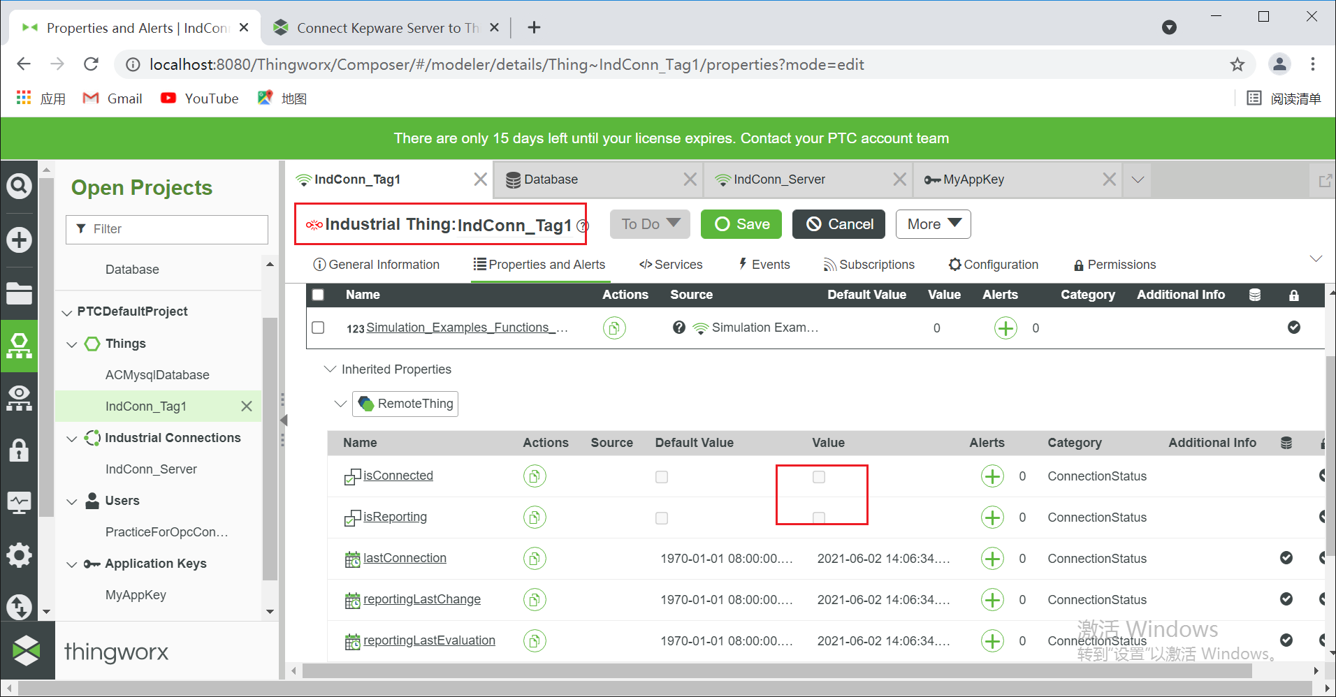 Solved Fail To Bind Remote Thing Ptc Community 