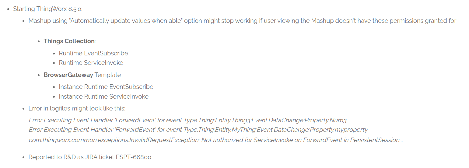 Solved: Error Executing Event Handler 'ForwardEvent' for e... - PTC Community