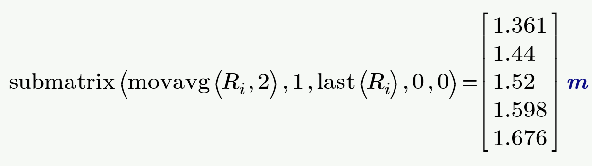 Solved: Calculation of the mean in an Array - PTC Community
