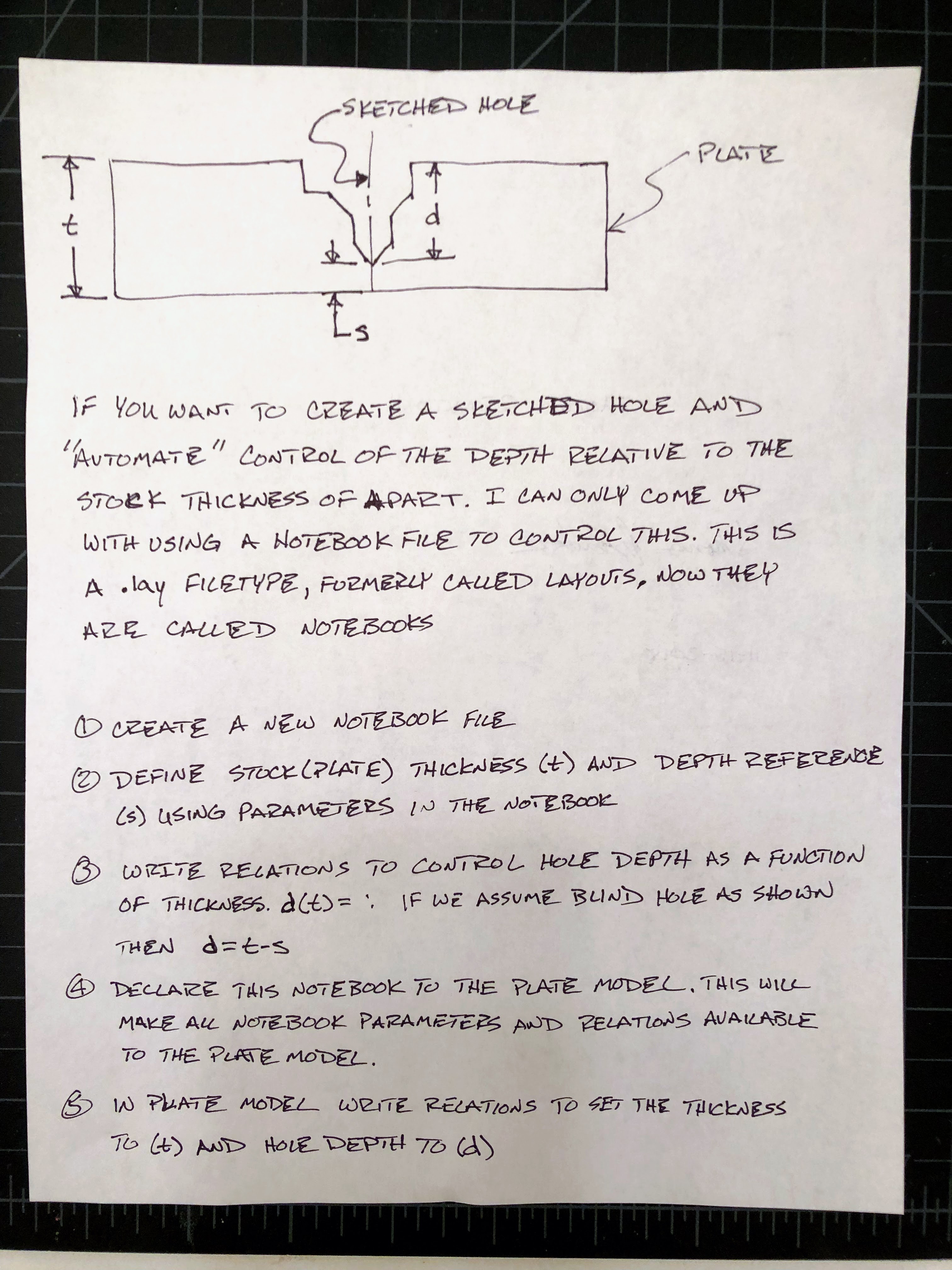 Solved: using external references in sketched holes - PTC Community