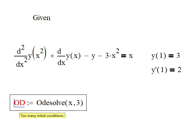 Solved: ODESOLVE - PTC Community